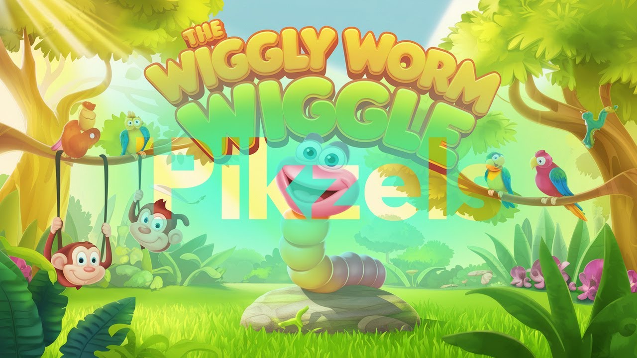 The Wiggly Worm Wiggle 🎵 | Cute Animal Song for Kids | Sing, Dance, and ...