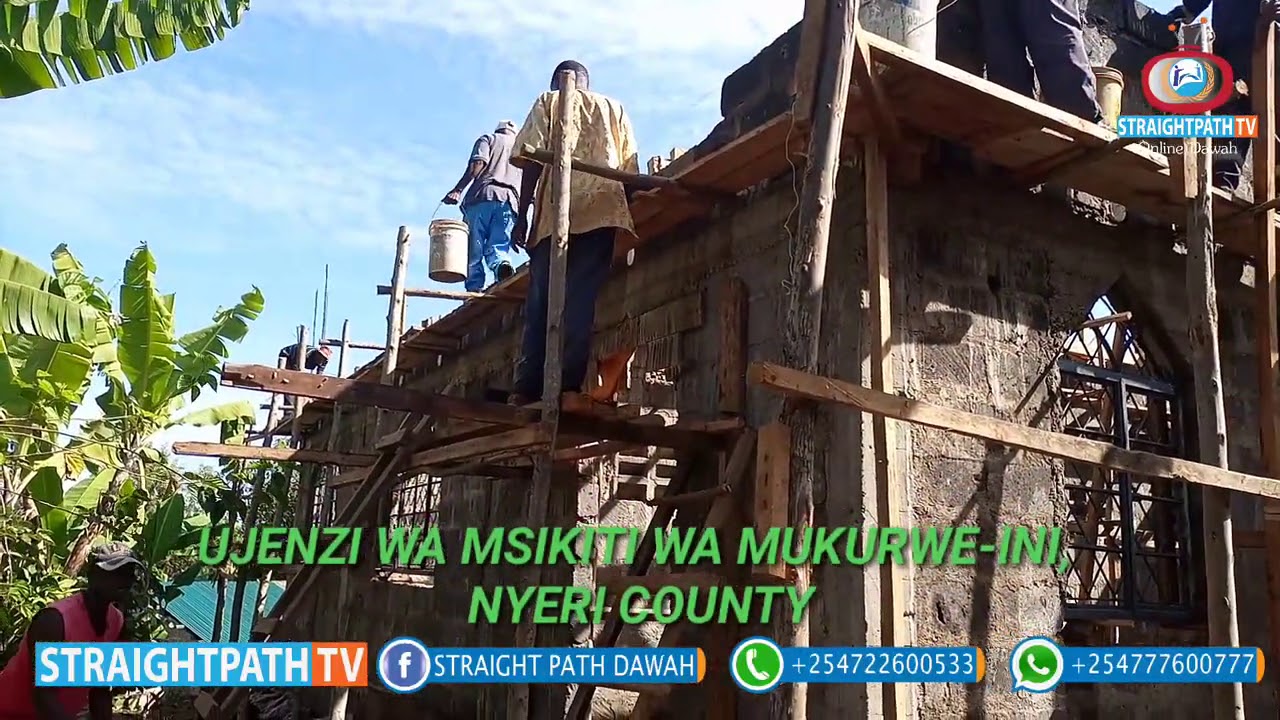 Mukurwe-ini mosque progress as at 24th December 2020. - YouTube