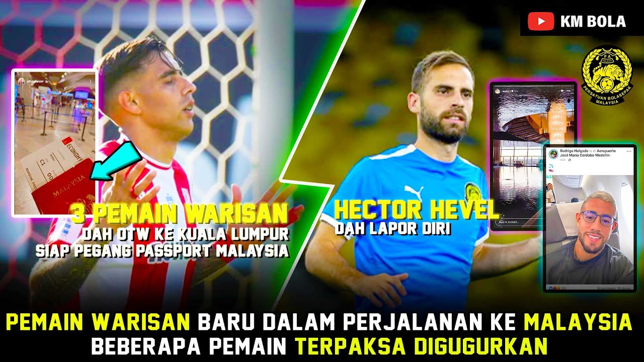 PEMAIN WARISAN DEDAH DAH OTW KE MALAYSIA, HECTOR HEVEL DAH KEMBALI ...