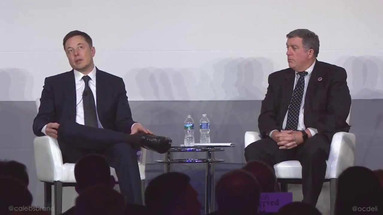 Elon Musk "Double Exponential Growth of AI" - YouTube