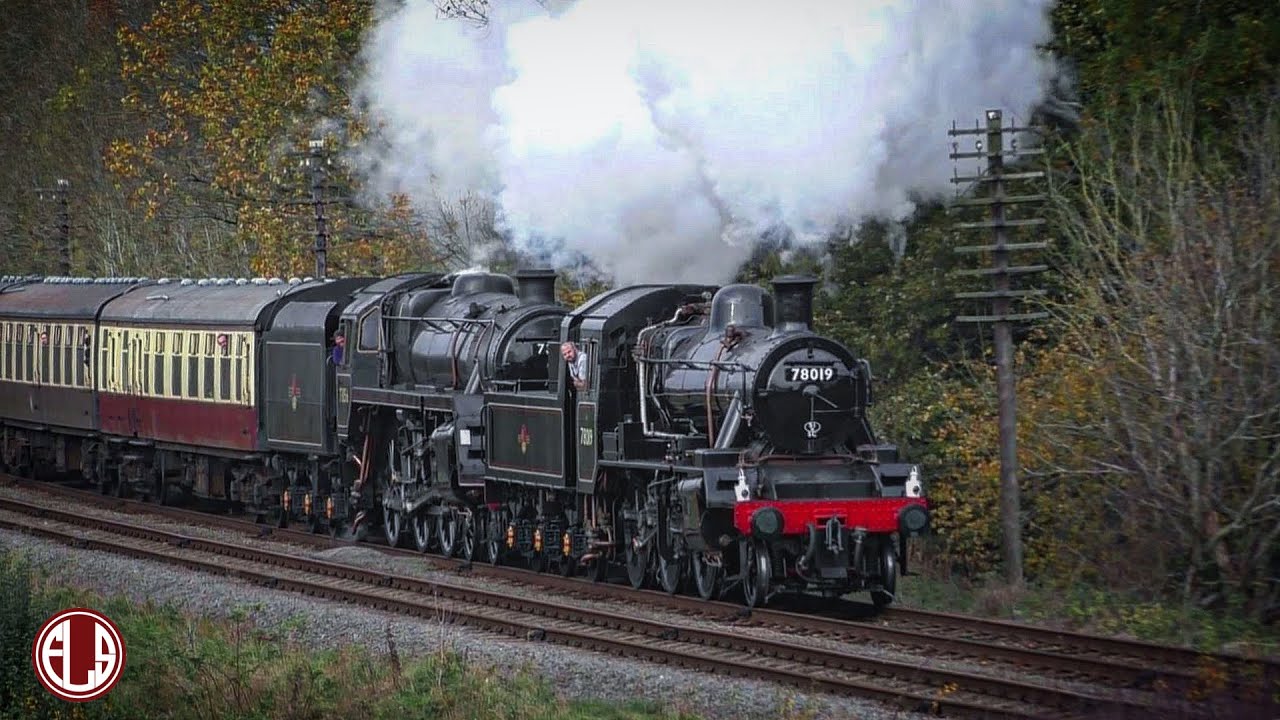 Great Central Railway welcomes back 78019 at the 'Last Hurrah' Gala 20 ...
