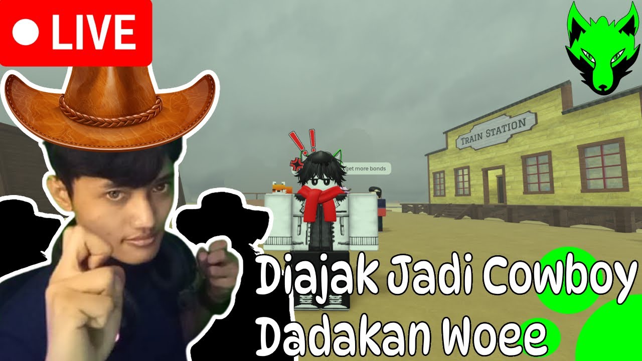 TOLONG!!! GUA DIPAKSA JADI COWBOY DADAKAN AMA TEMEN GUA WOEE😭😭😭 | Dead ...