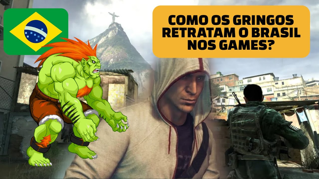 Brasil nos Games: Representações Brasileiras nos Jogos Gringos - YouTube