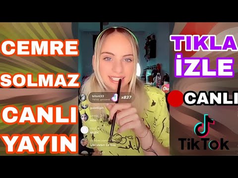 Cemre Solmaz tiktok canlı yayın | 25.02.2021