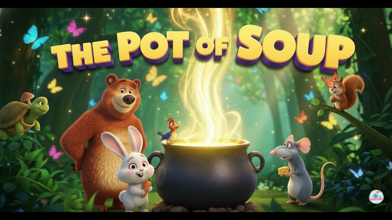 The Pot of Soup | A Heartwarming Kids Story | Cartoon Moral Story for ...