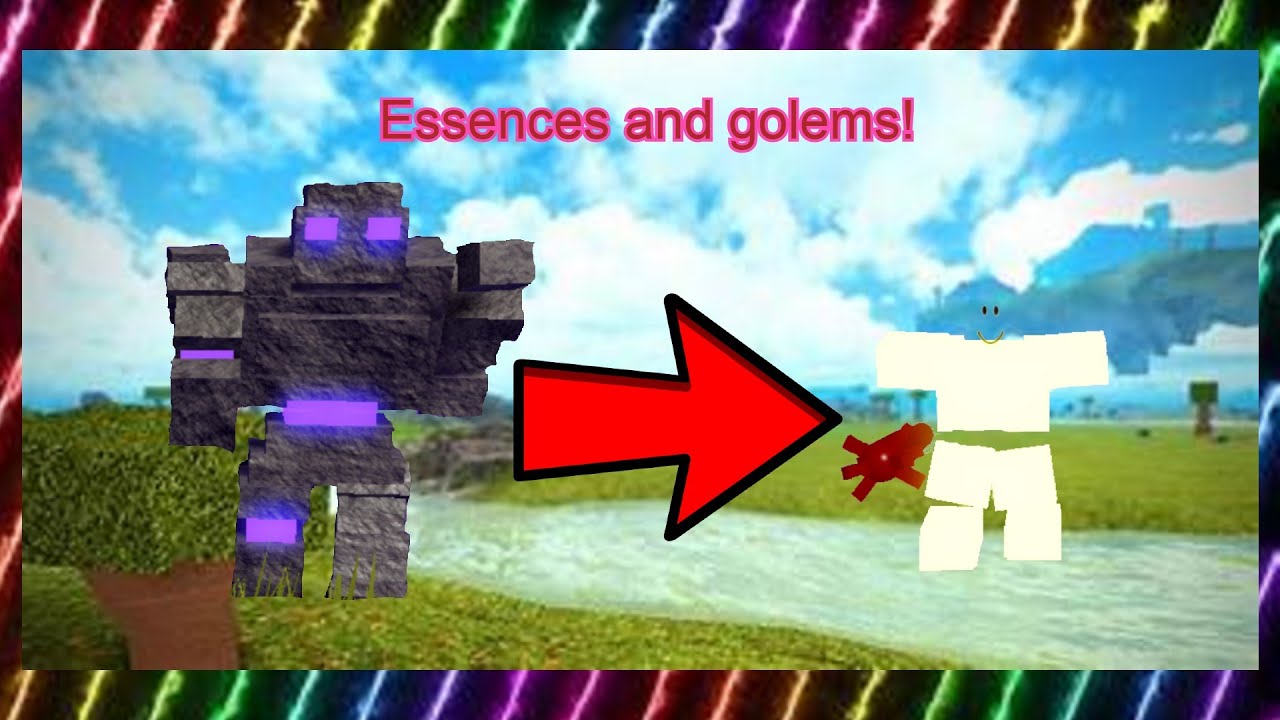 Basic info of the spells & golem locations in booga booga! - YouTube