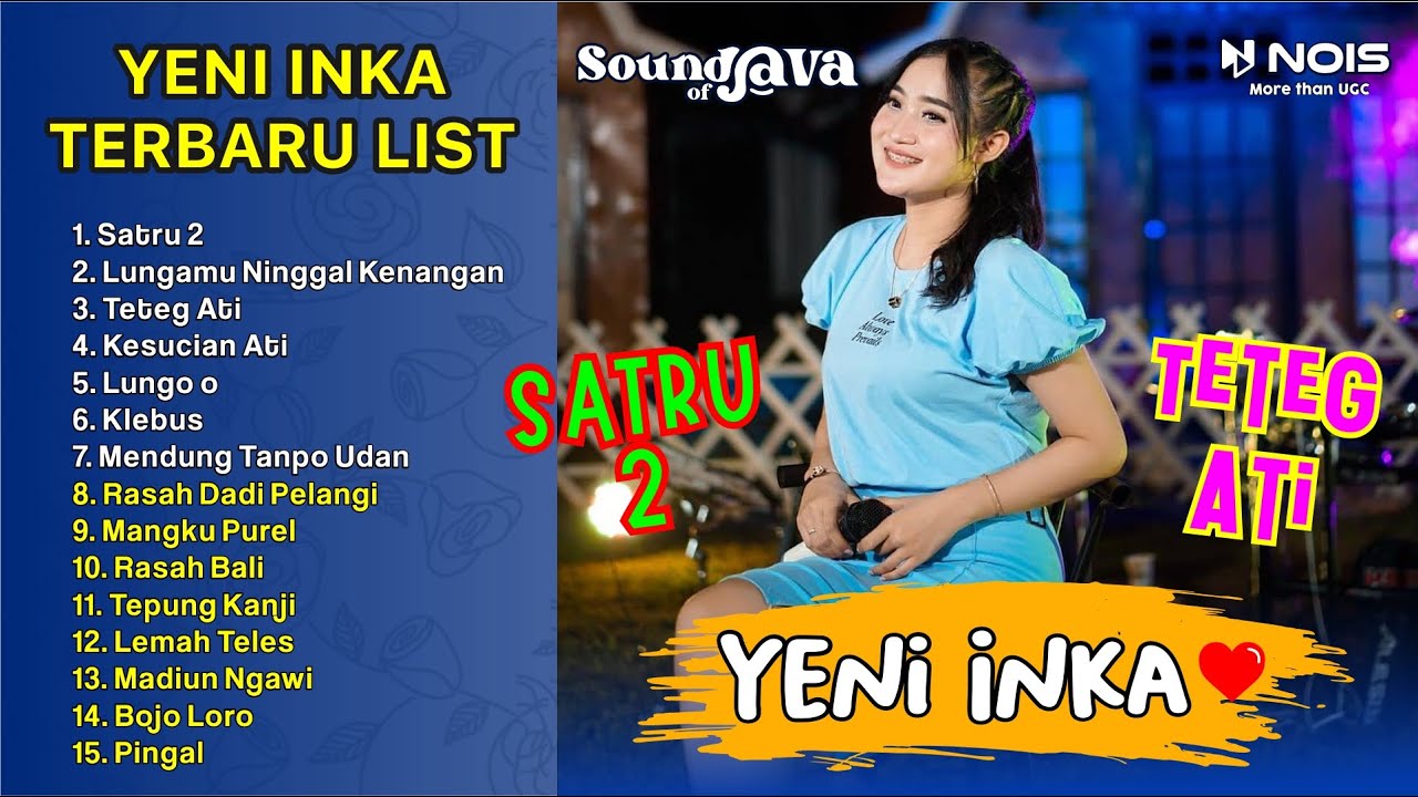 YENI INKA TRENDING SATRU 2 - LUNGAMU NINGGAL KENANGAN 2 | FULL ALBUM ...