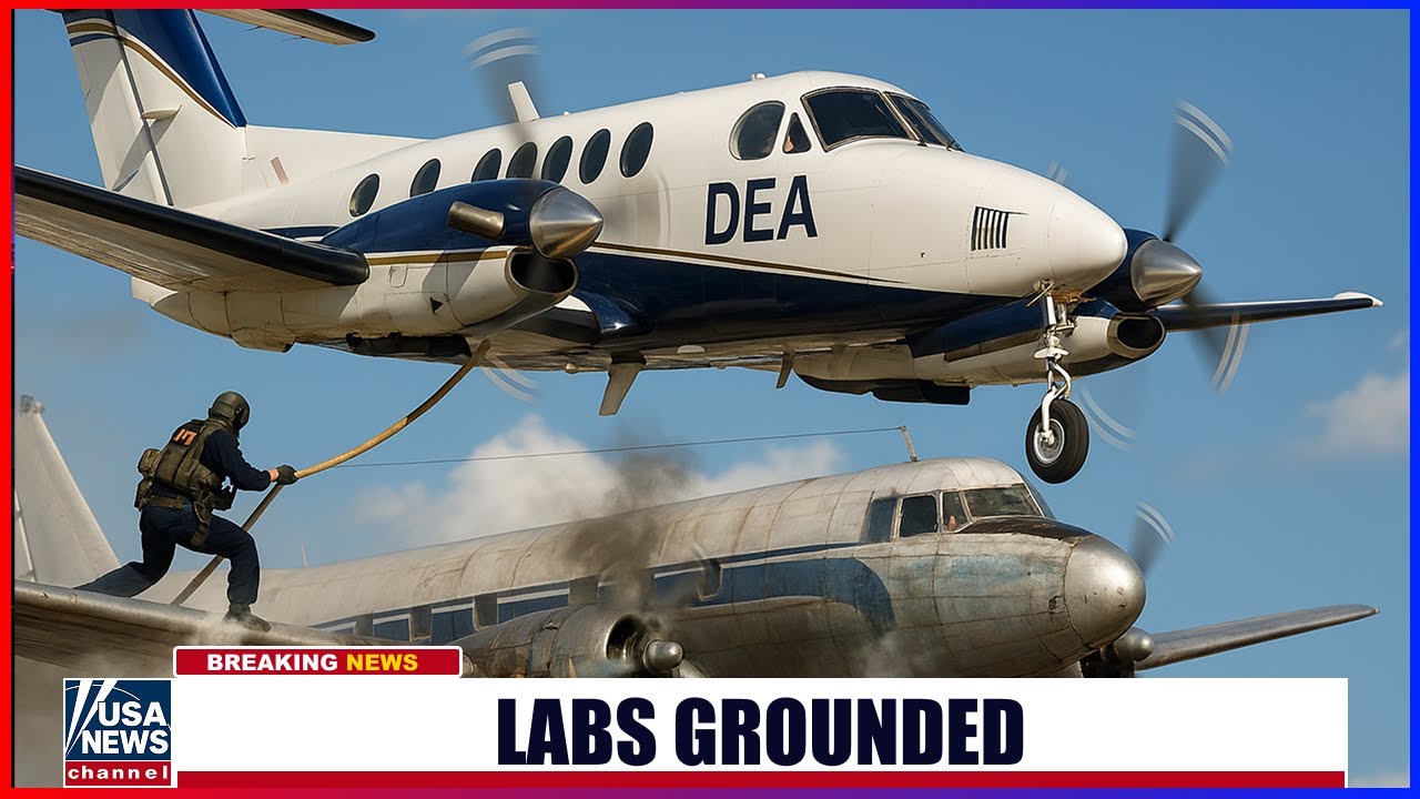 DEA Air Wing vs Flying Drug Labs — Cartel Planes Convert Cocaine Mid ...