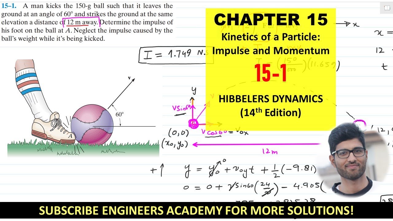 Kinetics of Particle: Impulse and Momentum (Chapter 15: Hibbeler Dynamics)Engineers Academy ...