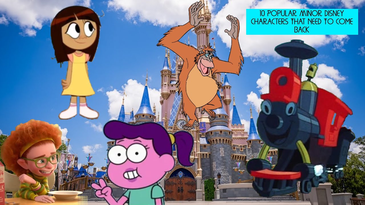 10 Popular Minor Disney Characters That Need To Come Back - YouTube
