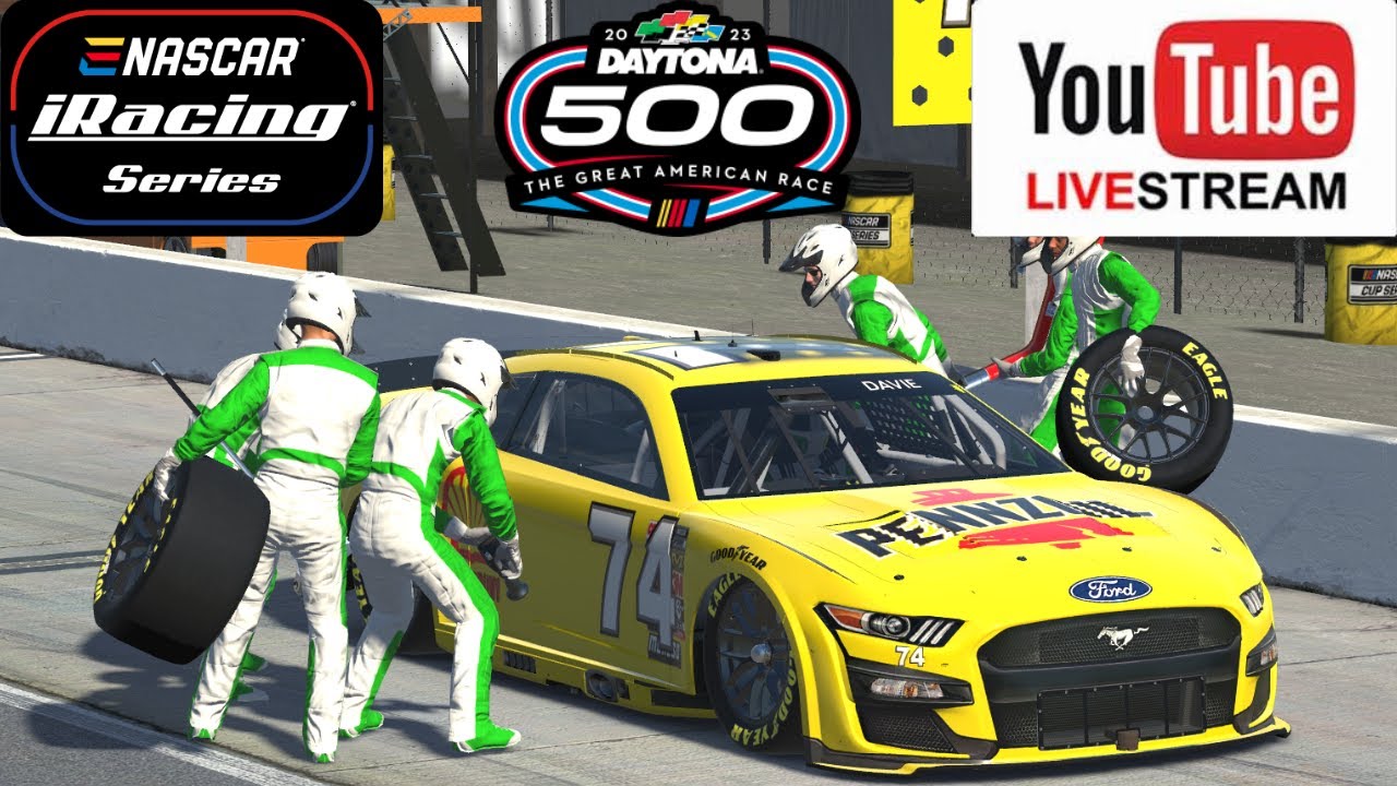 iRacing Daytona 500 Fixed live, my one and only shot at this race ...