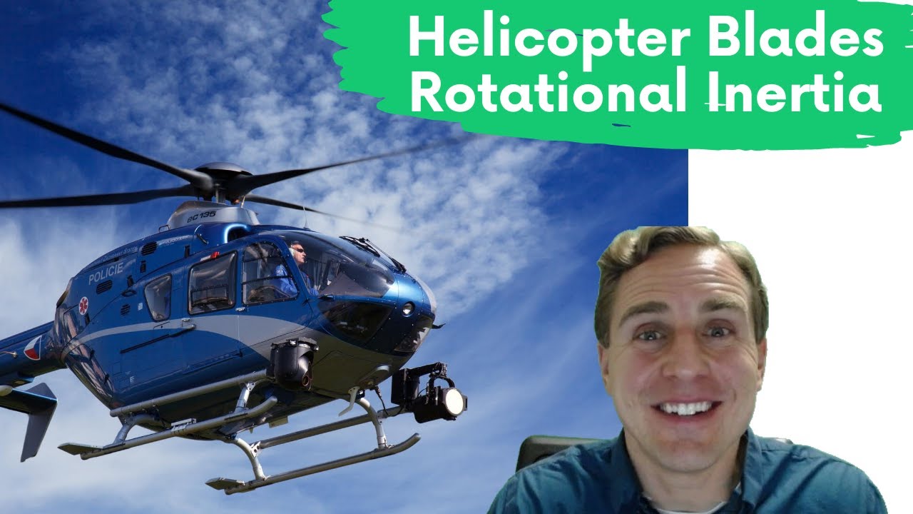 Helicopter Blades Rotational Inertia Physics Problem | Moment of ...