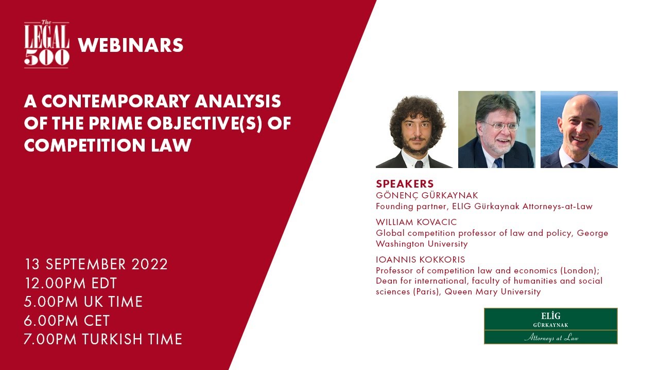 The Legal 500 Webinars: A contemporary analysis of the prime objective ...