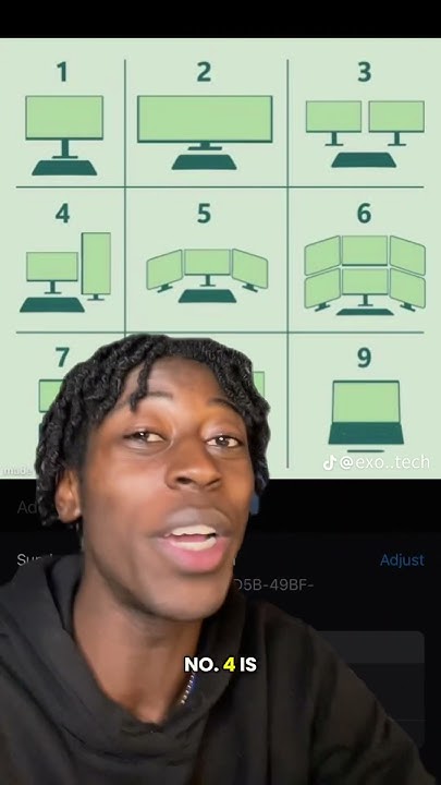 You only need 2 monitors for your setup 😶‍🌫️ #shortsvideo #techtok - YouTube