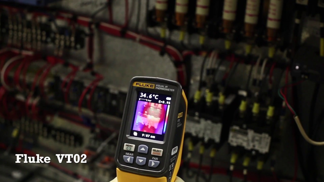 How to Diagnose Chiller Control Panel Issues With The Fluke VT02 Visual IR Thermometer - YouTube