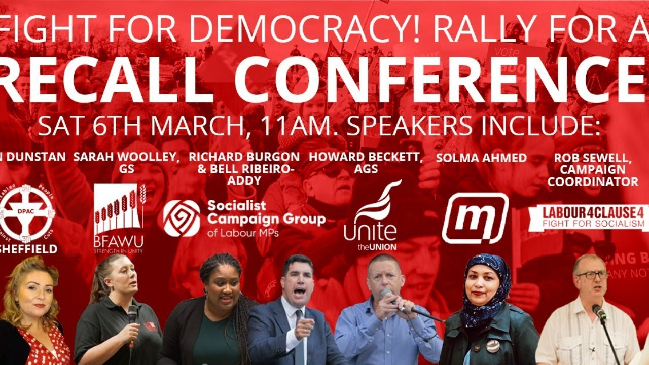 Fight for democracy! Rally for a recall conference! - YouTube