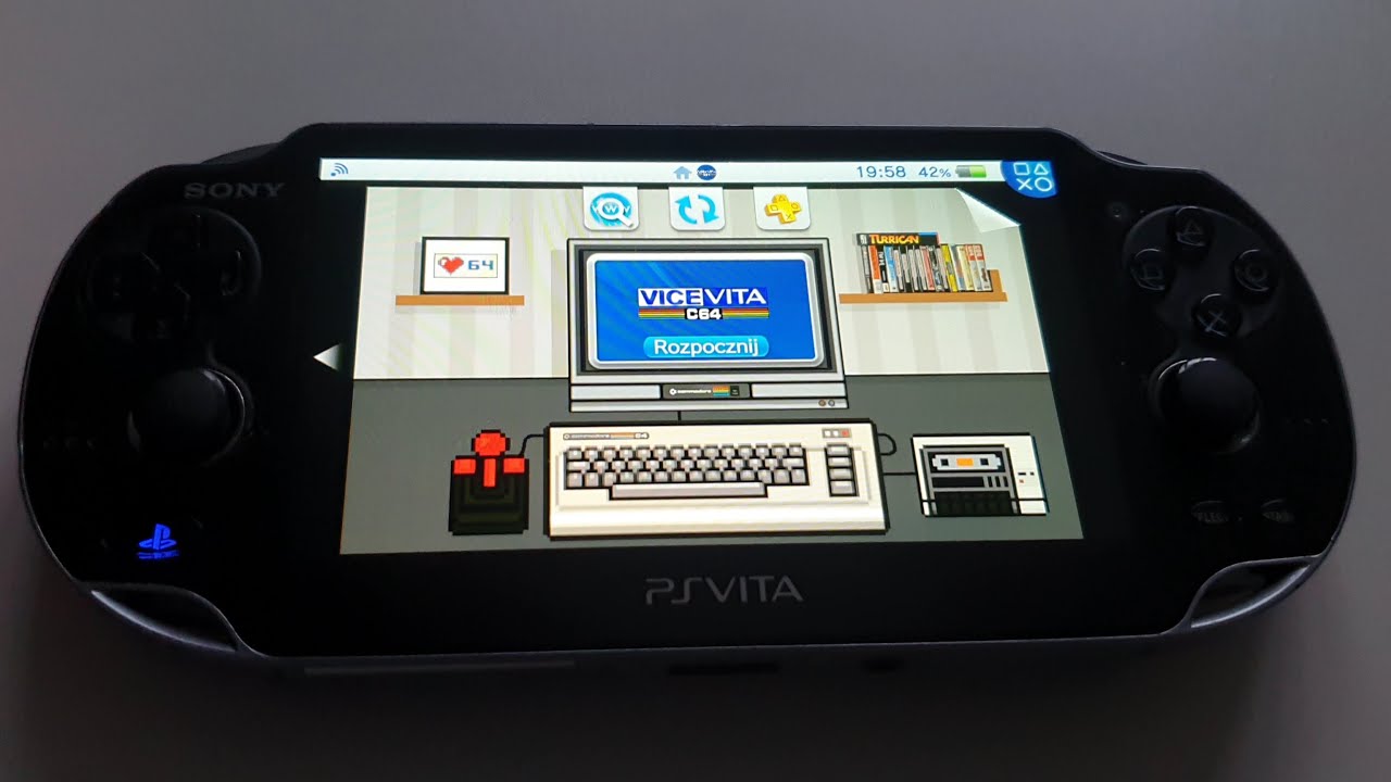 304 GAMEs Commodore C64 on PS Vita - YouTube