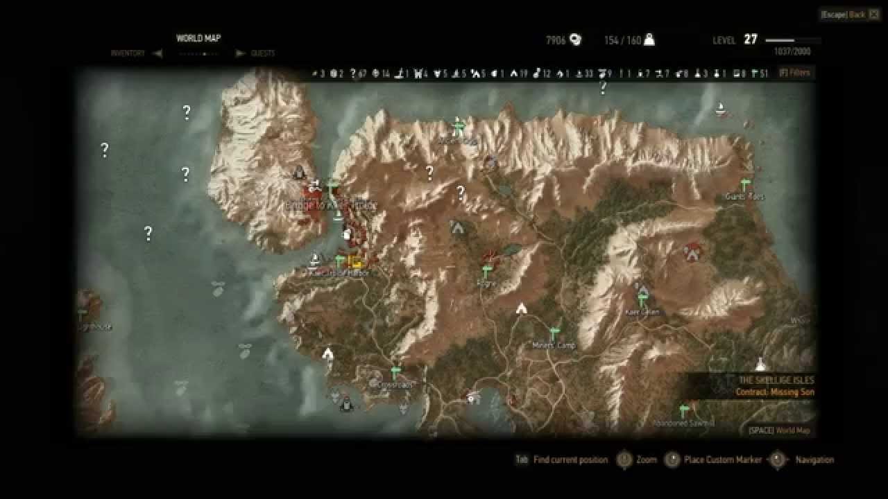 The Witcher 3 Wild Hunt - Mastercrafted Wolven Gauntlets Location - YouTube