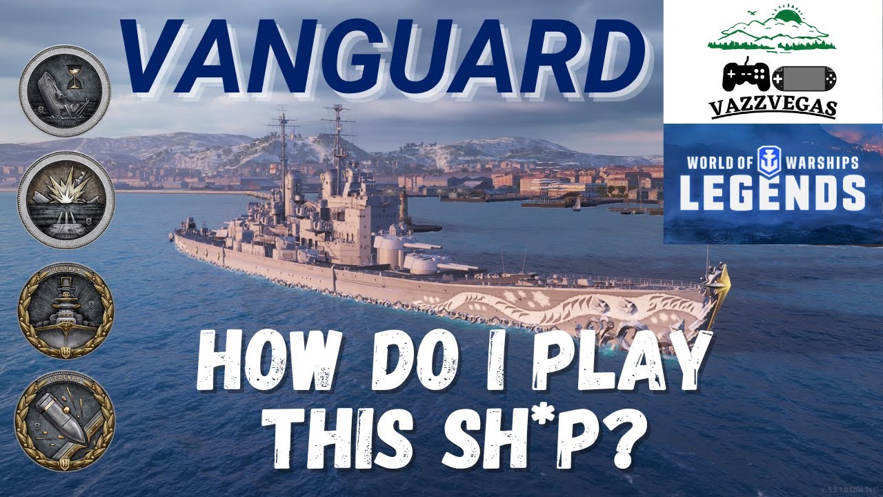 Let's Play Vanguard | How to Guide | World of Warships: Legends PS4 ...