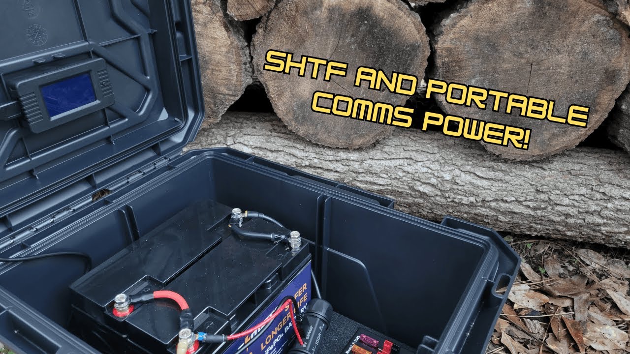 SHTF, POTA, and All Around Portable Power Box - YouTube