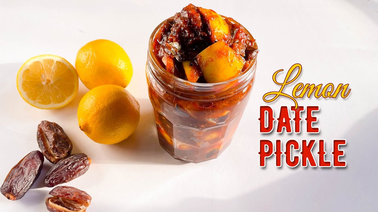 How to Make Lemon Date Pickle | ലെമൺ ഡേറ്റ് പിക്കിൾ - YouTube