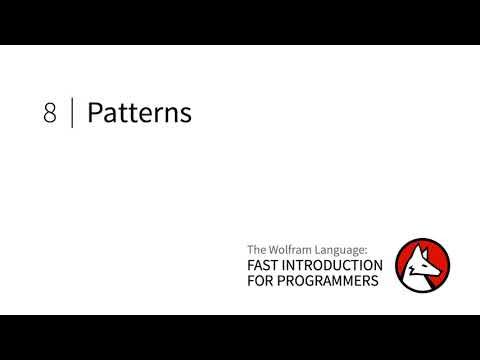 Fast Introduction for Programmers: Patterns - YouTube