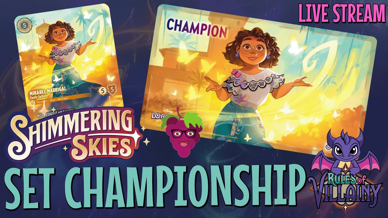 Shimmering Skies Set Championship @ Grape's Games - YouTube