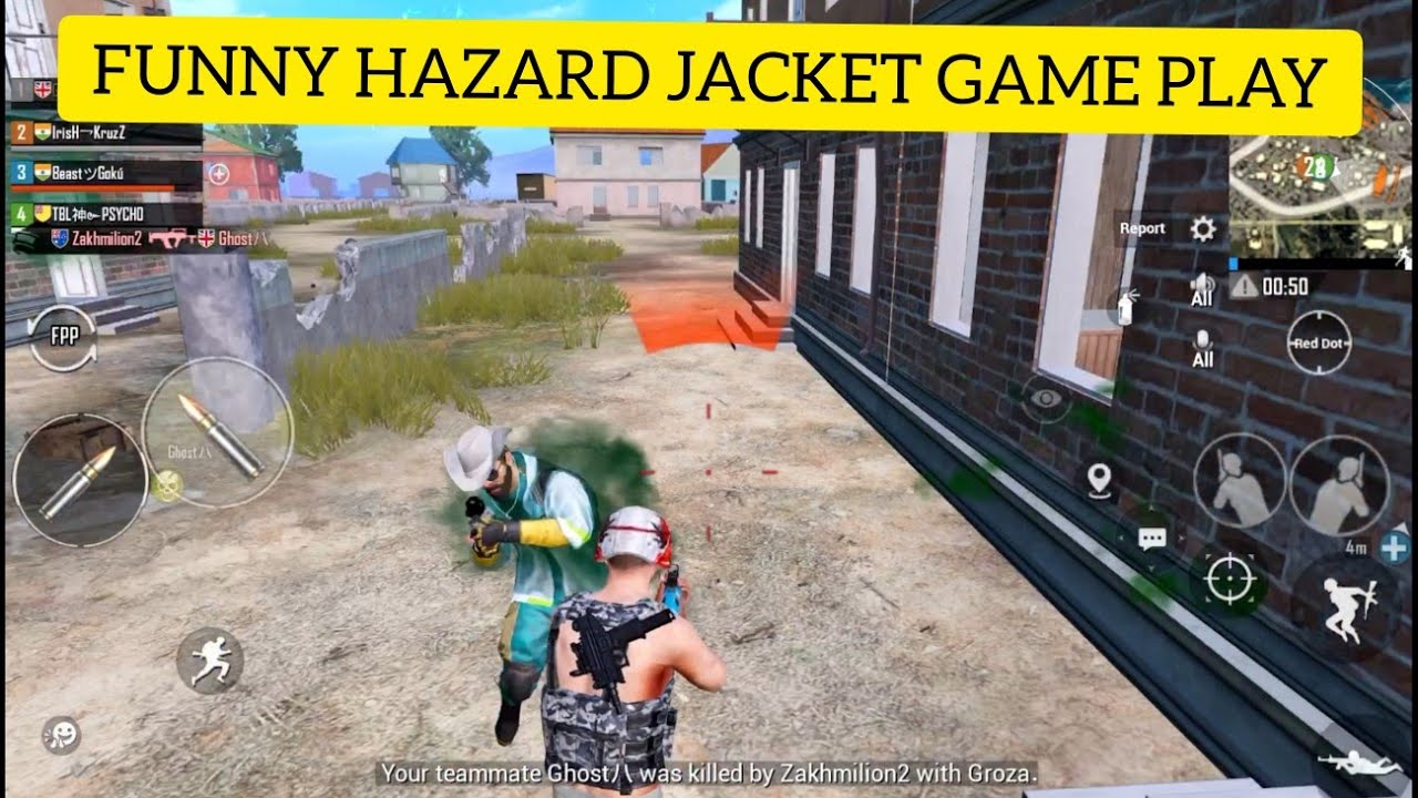 PUBG MOBILE Funny HAZARD JACKET Game Play | LIQUId MaLaYaLi - YouTube
