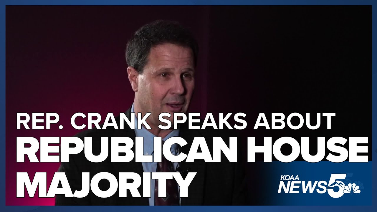 Representative Jeff Crank speaks about new republican house majority ...