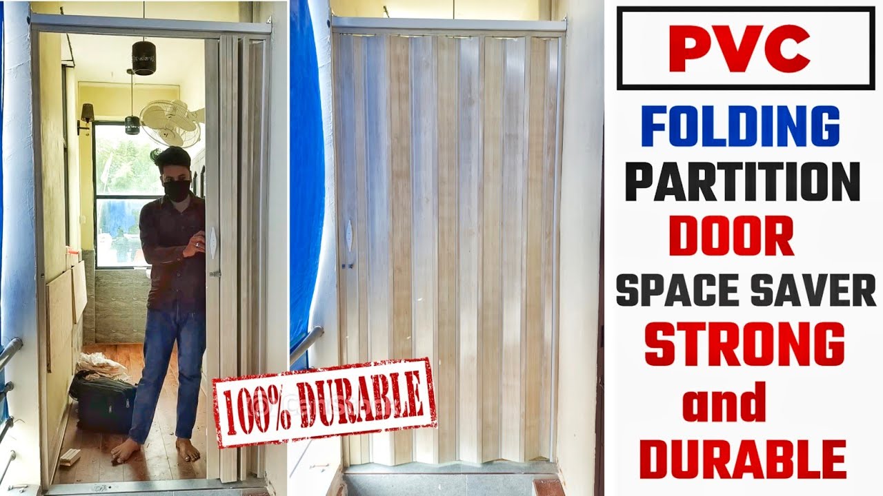 PVC Folding Partition Door For Doors & Balcony Hyderabad 📞 7676696786 / ...
