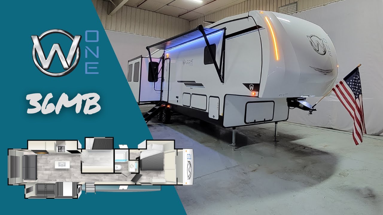 Tour the ALL-NEW 2023 Wildcat One 36MB Fifth Wheel - YouTube