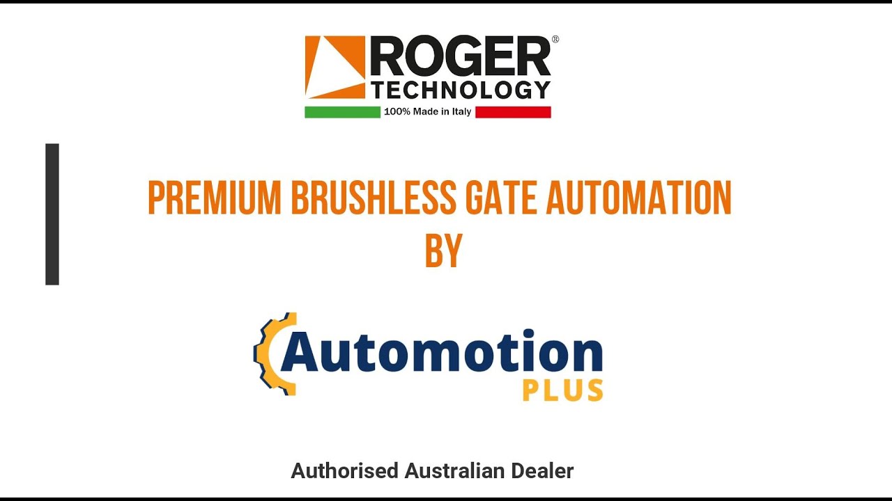 Roger Technology Brushless Motors by Automotion Plus - YouTube