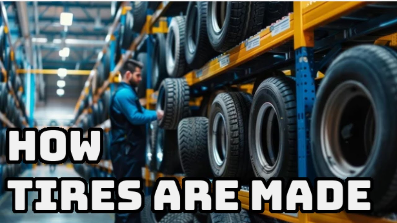 How Are tires Made Step By Step | Tire Manufacturing Process in Factory ...