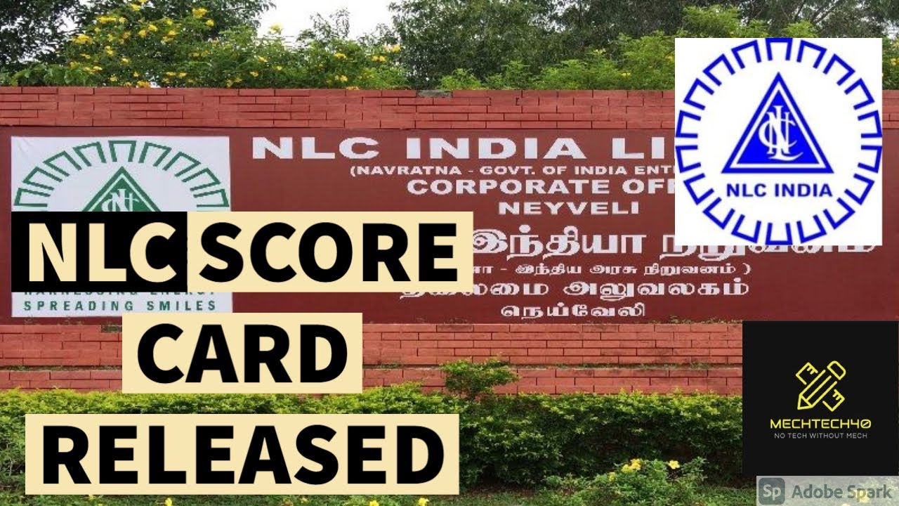 NLC SCORE CARD RELEASED || LINK IN DESCRIPTION - YouTube