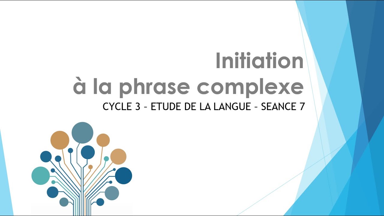 Initiation à la phrase complexe - cycle 3 - YouTube