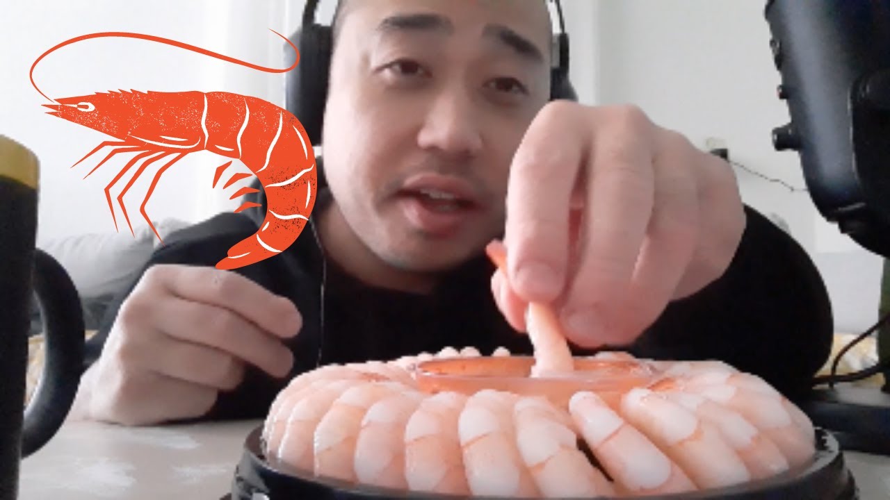 Video - ASMR Eating Shrimp Cocktail (Eating Sounds, Licking Sounds ...