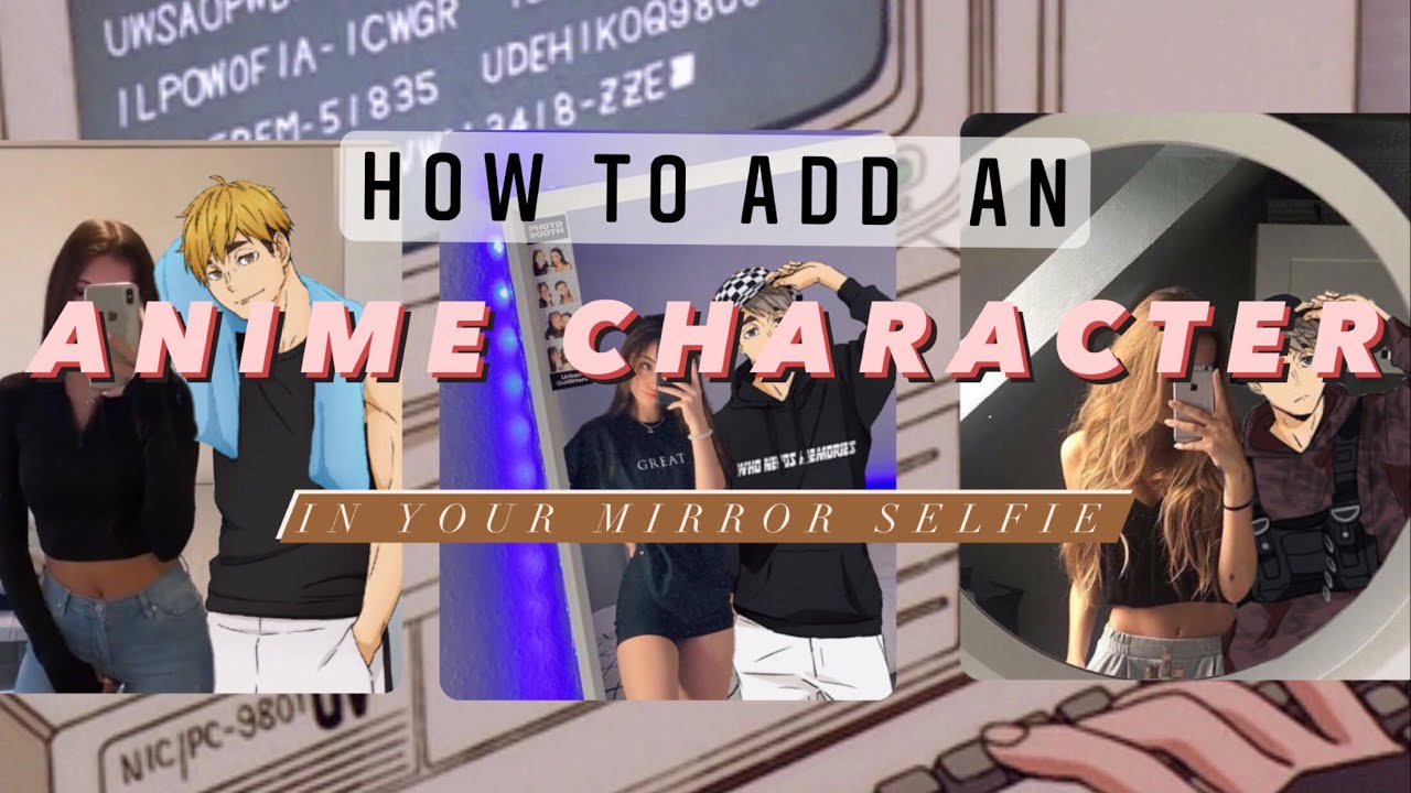 how to add an anime character in your photo • easiest way• - YouTube