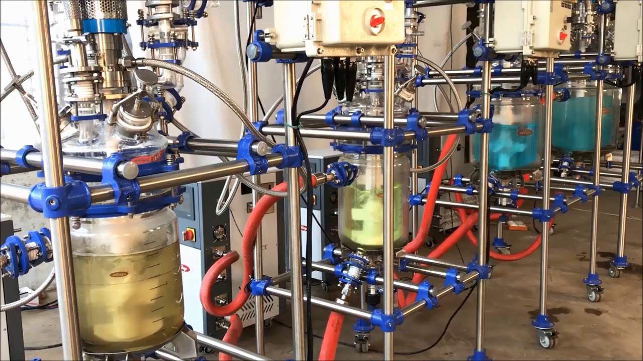 Multiple Glass Reactor -Ablaze Export Pvt Ltd. - YouTube