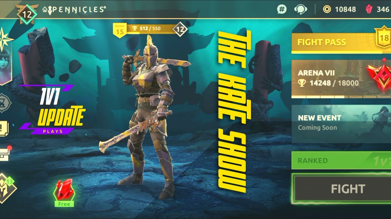 Shadow Fight Arena - The Kate Show (1v1 New Update) - YouTube