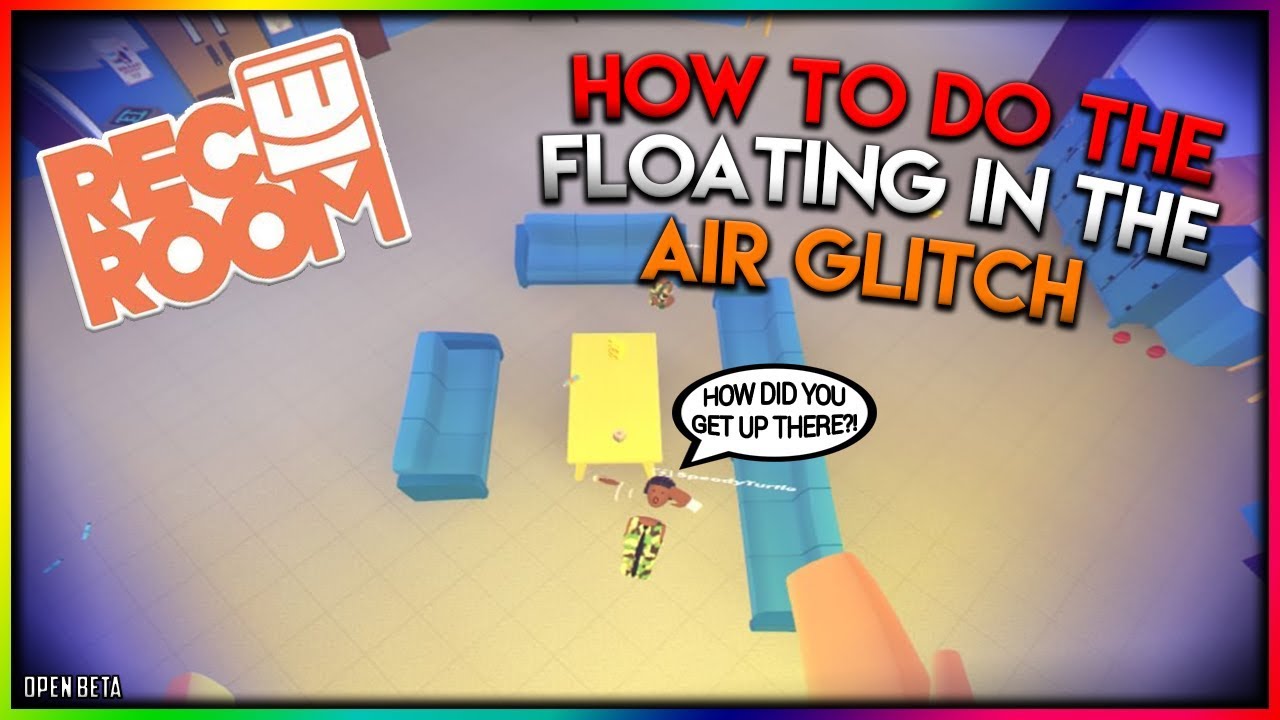 Rec Room (PSVR) - Floating In The Air Glitch (Super Easy!) - YouTube