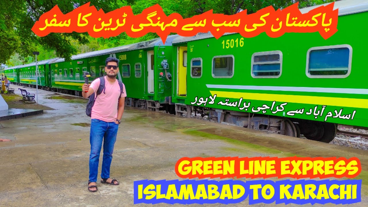 Islamabad to Karachi in GREEN LINE Express | Best Journey in Premium ...