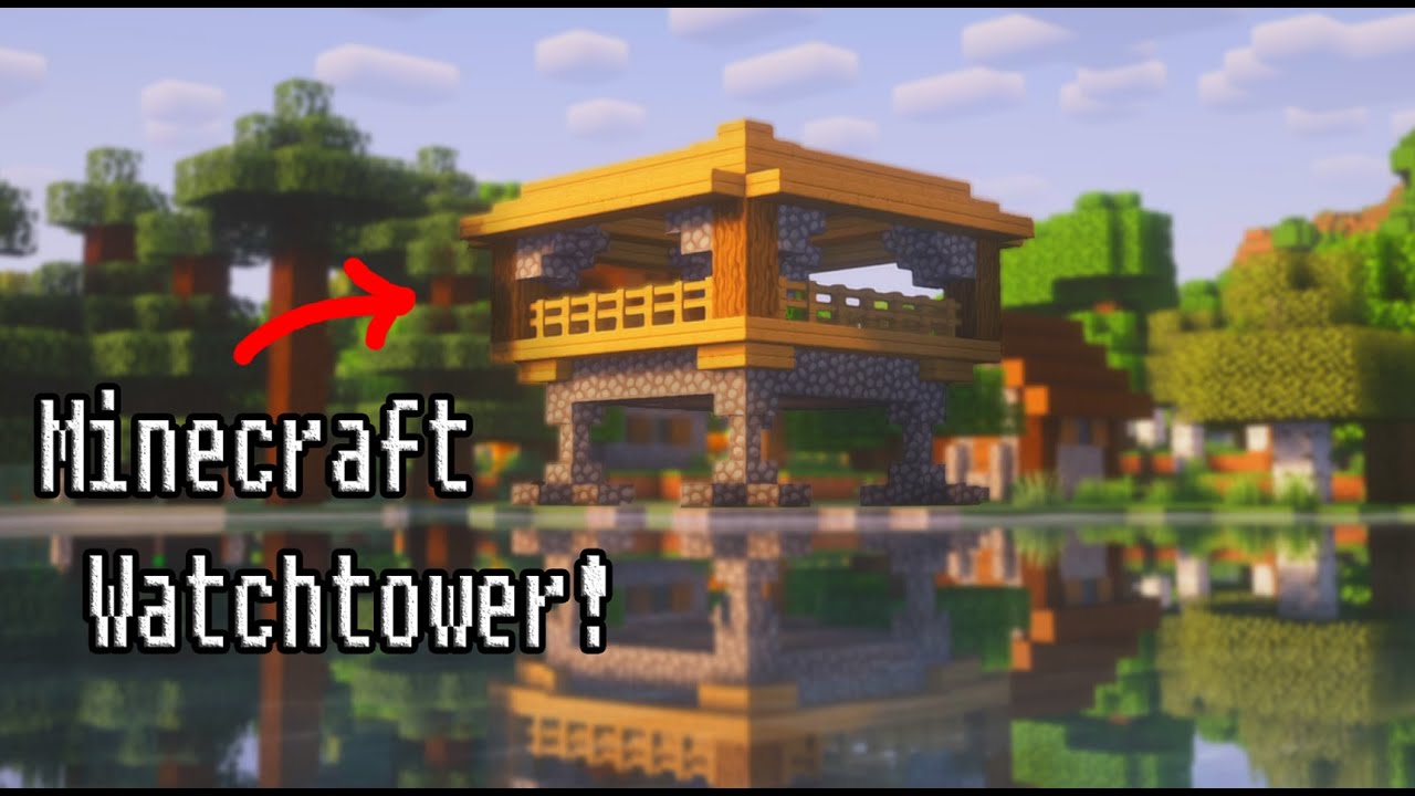 Get Ready! The BEST Minimalist Minecraft Watchtower! 🏡 - YouTube