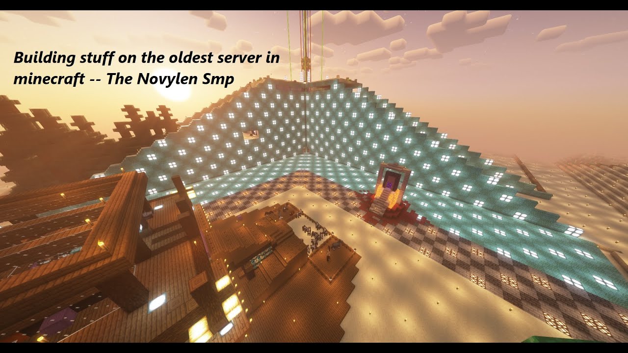 Building on the oldest server in minecraft (novylen smp) - YouTube