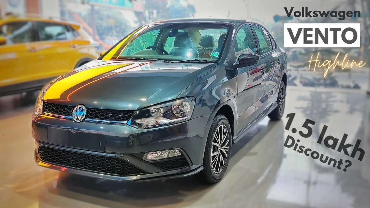 Volkswagen Vento 2021 Highline Automatic - walk-around review with on ...