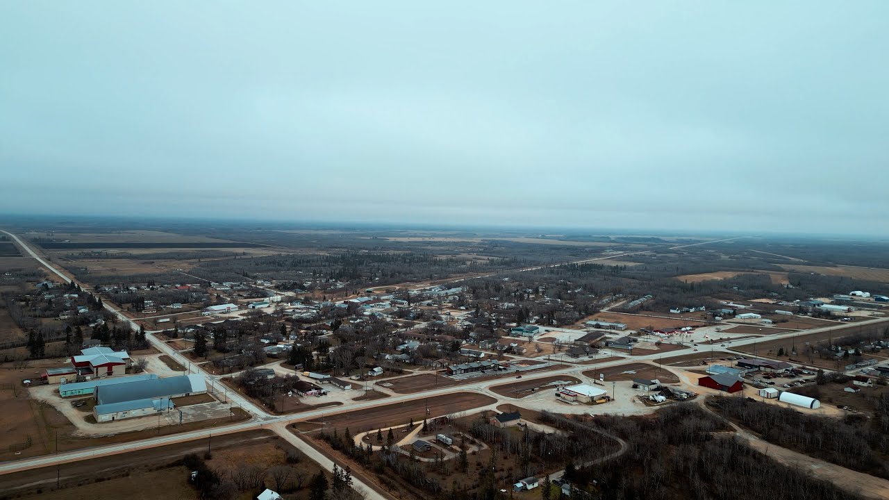 Clear Skies Over Ashern, Manitoba | Cinematic Drone Footage - YouTube