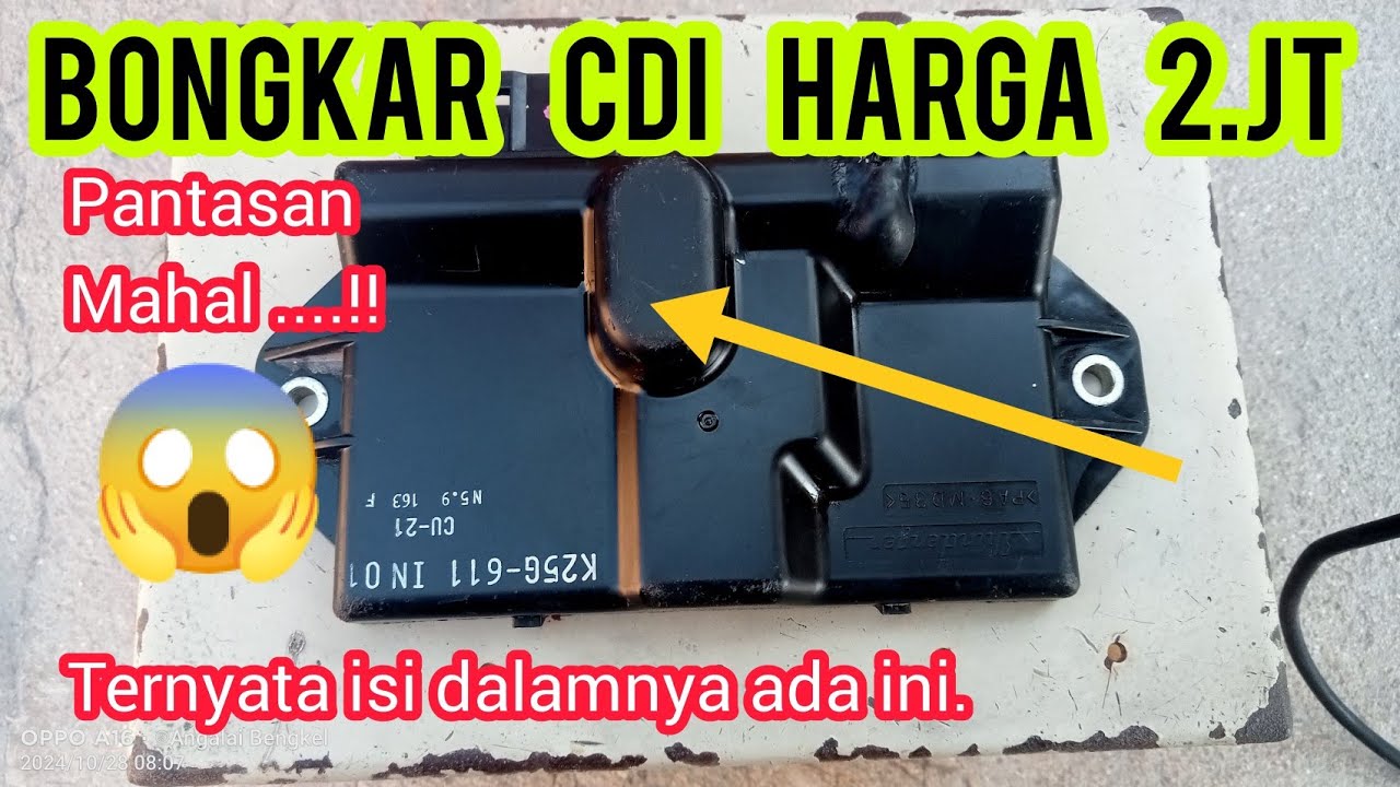 Bikin penasaran‼️Ternyata seperti ini isi dalam CDI Honda beat - YouTube