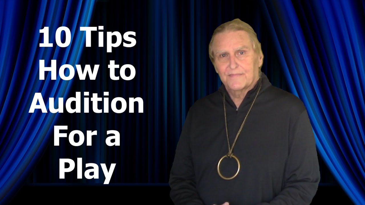 How to audition for a play - YouTube