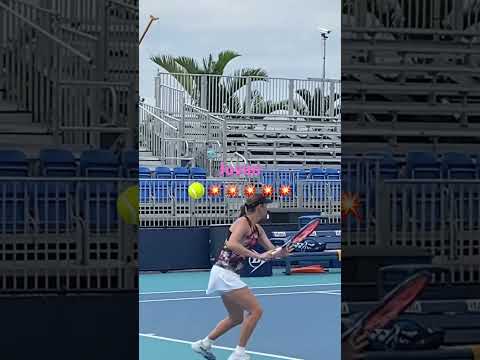 Tennis Star ⭐️ 🌟 Iga Swiatek bestie Kaja Juvan #igaswiatek #usopen #tennisplayer #nyc #nickiminaj