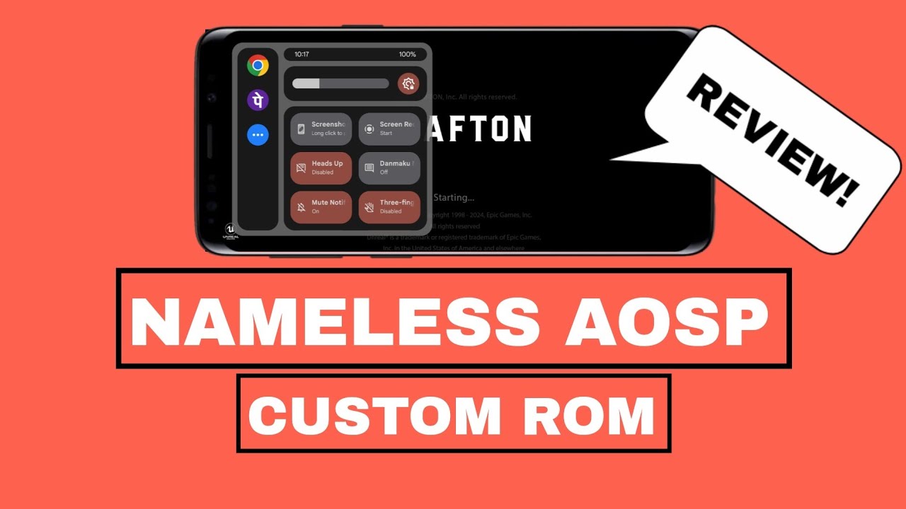 Nameless AOSP 14 custom rom full review | NAOSP Nothing Phone 2 - YouTube