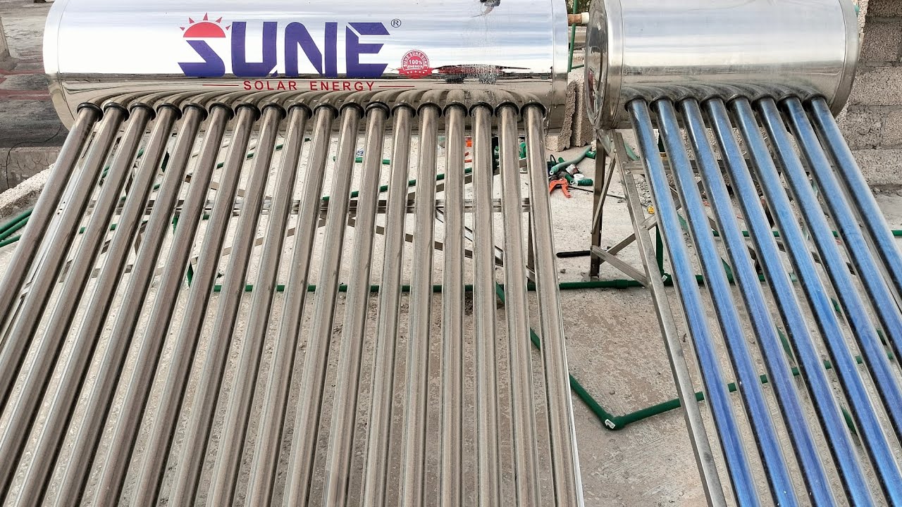 APRENDE A INSTALAR 2 CALENTADORES SOLARES EN SERIE!!!!! - YouTube